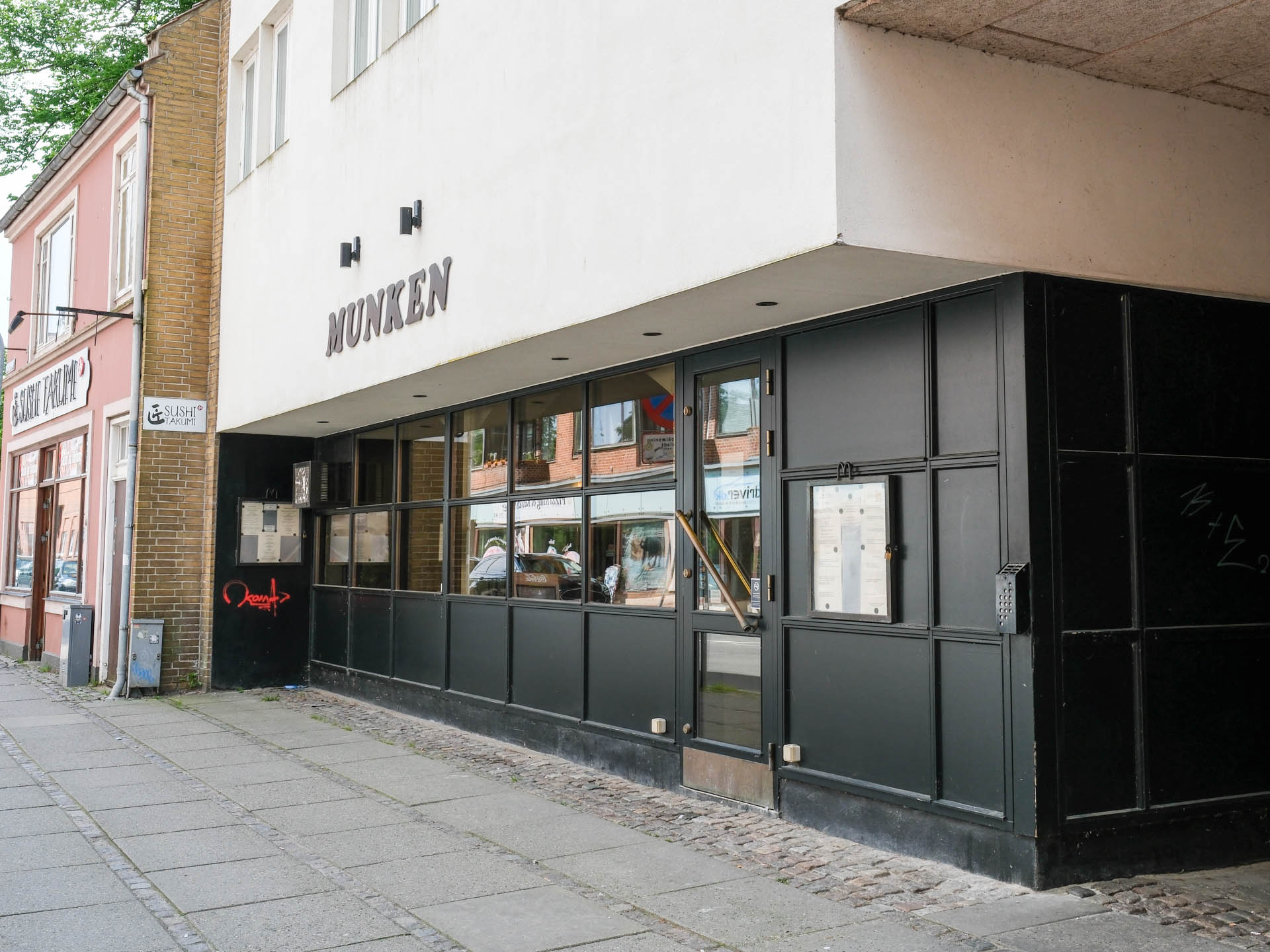 Restaurant Munken ligger i Borgergade